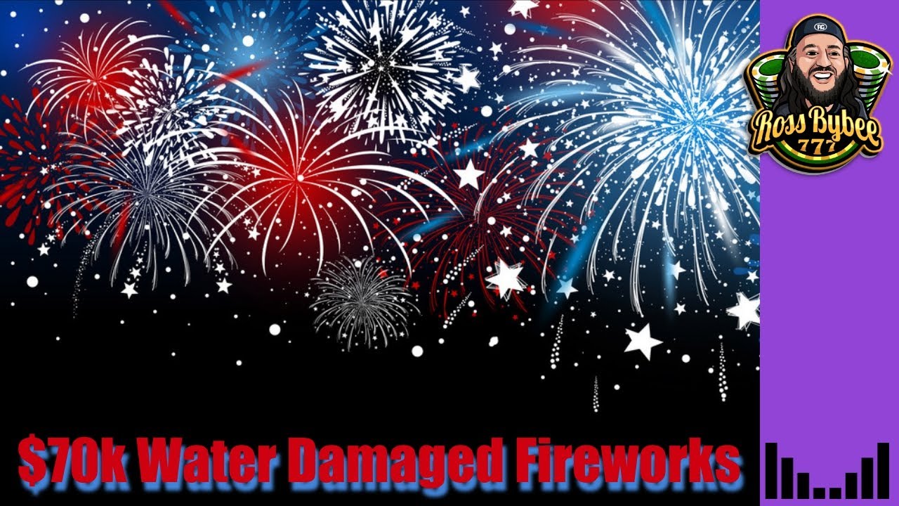 Raw Footage 🎆 $70k of water damaged 🎆 fireworks 🎆 going off at once ...
