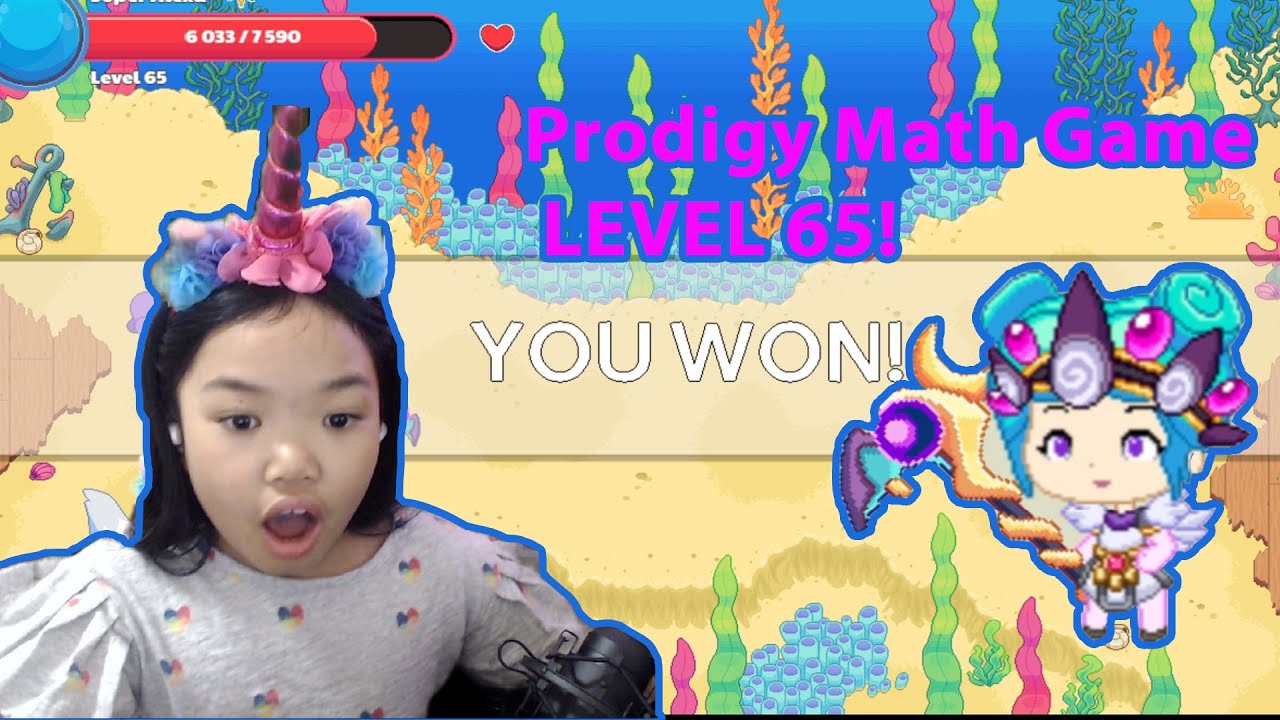 Fun with Prodigy Math Game - Lvl 65 - YouTube