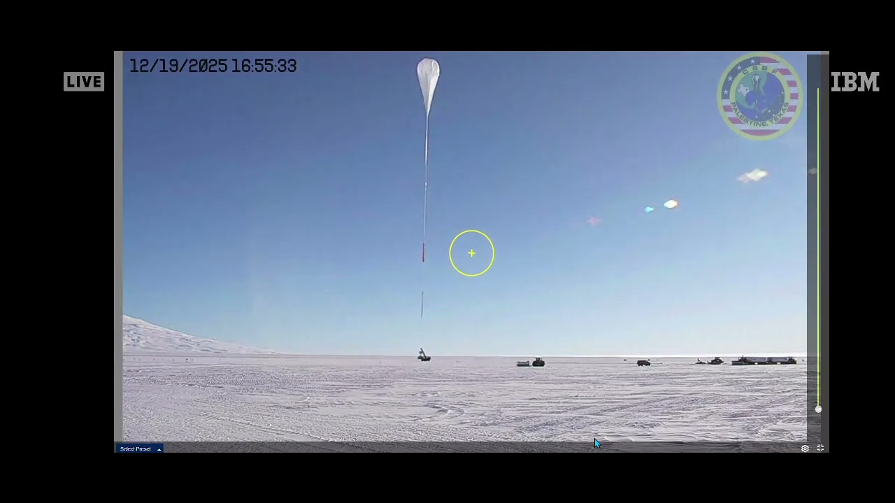 PUEO balloon payload launch Dec. 19, 2025 - YouTube