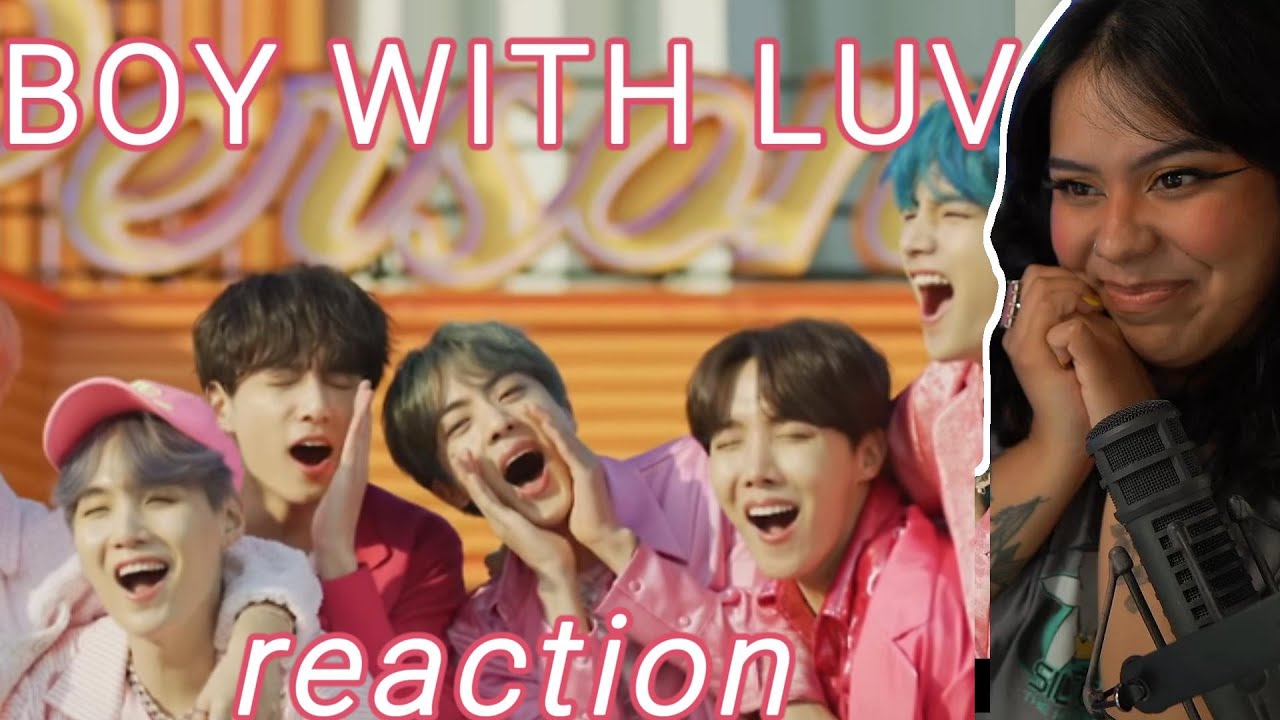 Boy With Luv by BTS (feat. Halsey) M/V | New BTS Fan FIRST TIME ...