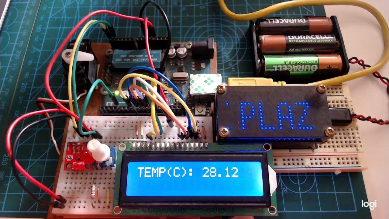 Cómo interconectar los sensores de temperatura TMP102 con Arduino. - YouTube
