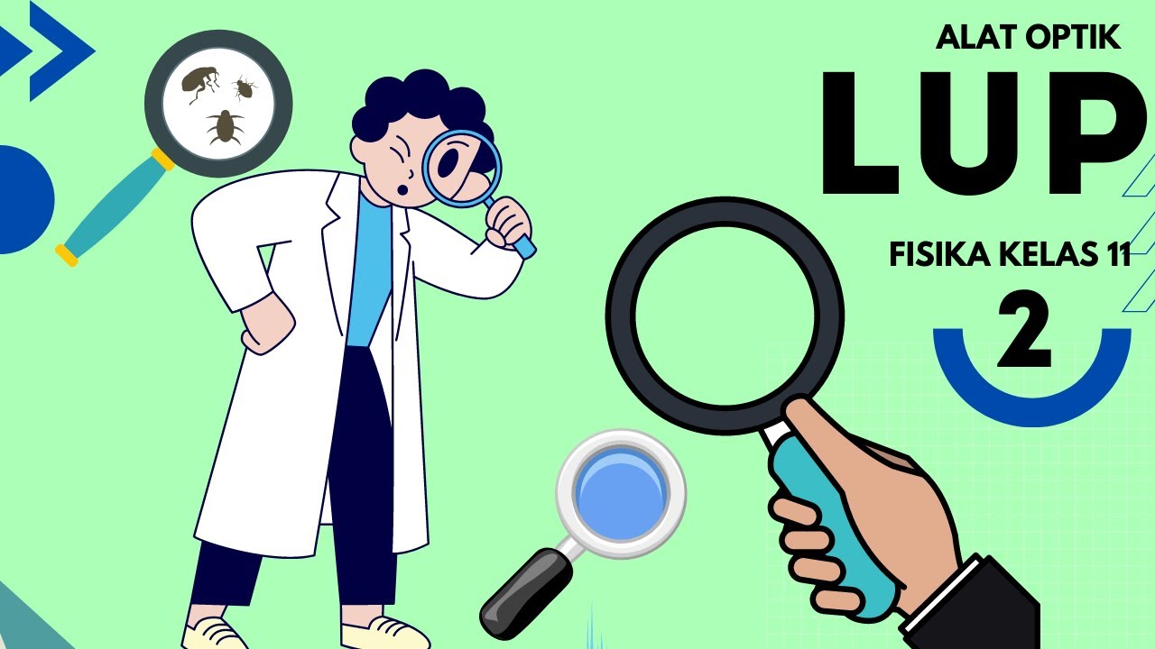 Alat Optik Fisika Kelas 11 : Lup (Kaca Pembesar) - Part 2 - YouTube