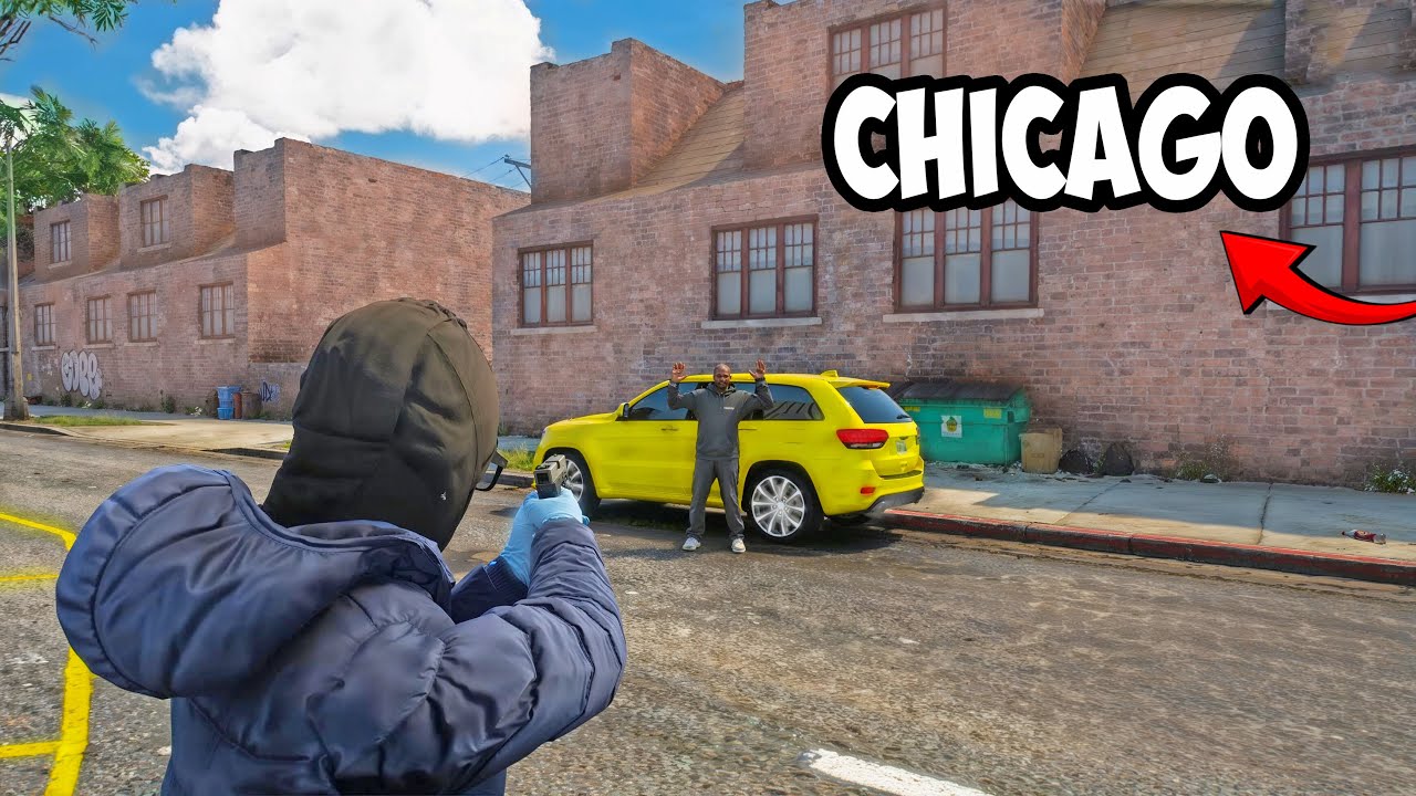 I spent 24 hours CRASHING OUT in CHICAGO in GTA 5 RP! - YouTube