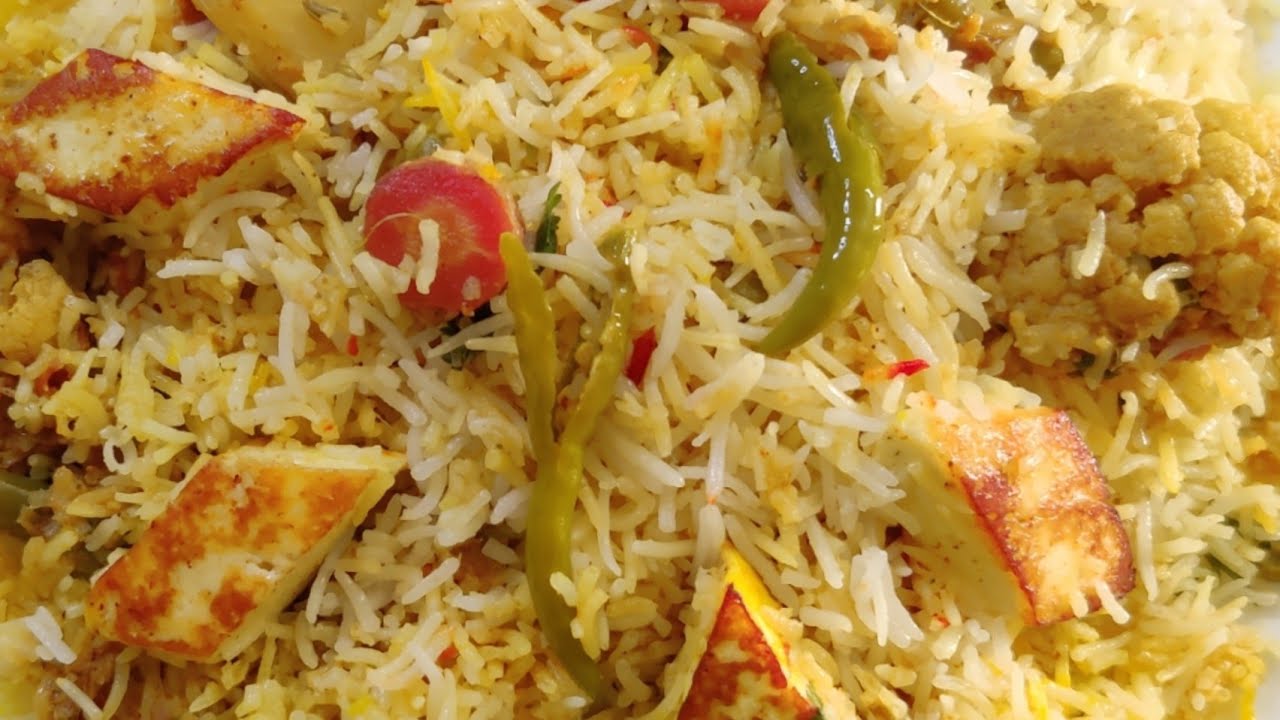 Awadhi Veg Biryani || Lucknowi Veg Biryani Recipe|| Lucknow Veg Biryani #SabeehasKitchen - YouTube