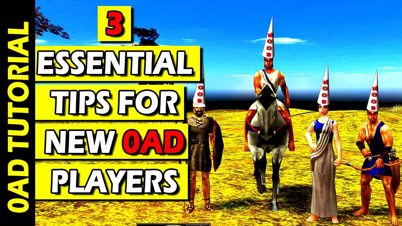 0AD 3 Essential Tips for New 0AD Players - YouTube