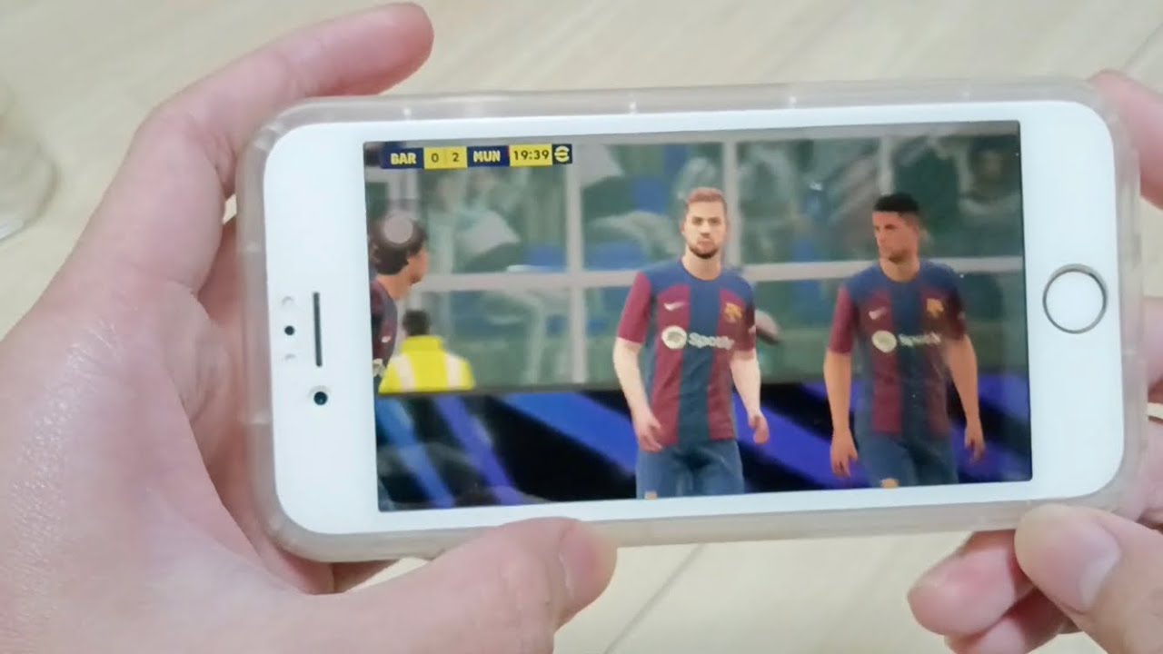 Efootball mobile 2024 android/ios || Gameplay on iphone 8 - YouTube