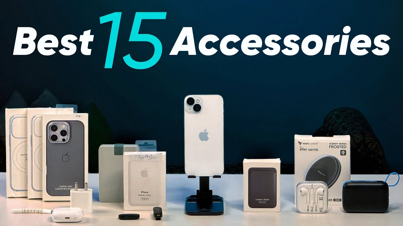 Best Must have Accessories for iPhone 15 Plus , iPhone 15 , 14, iPhone ...