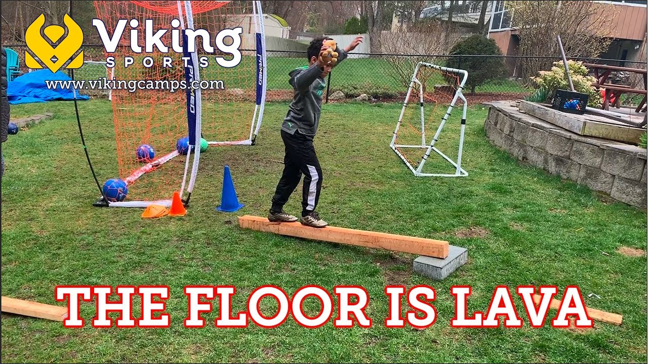 The Floor is Lava- Viking Sports - YouTube