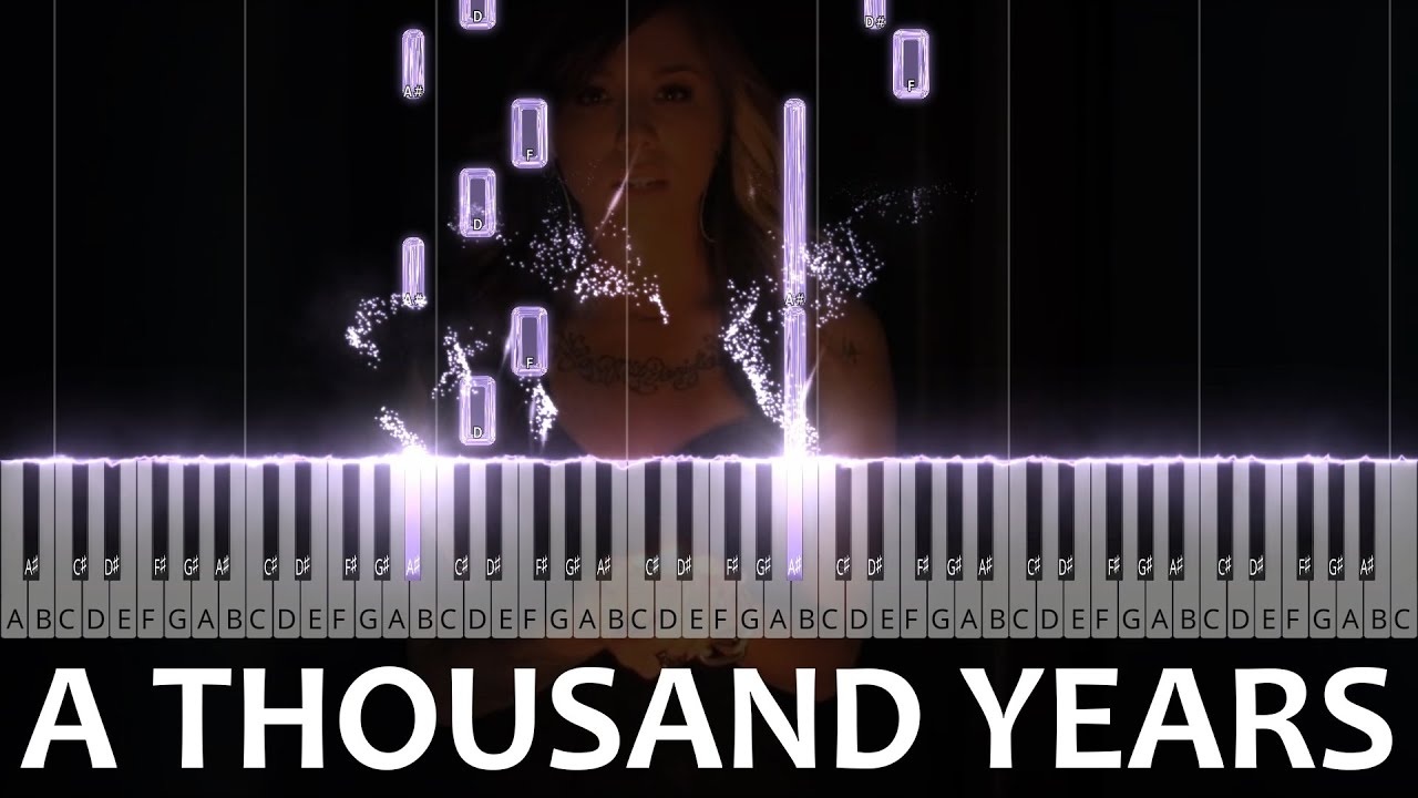 A Thousand Years Youtube
