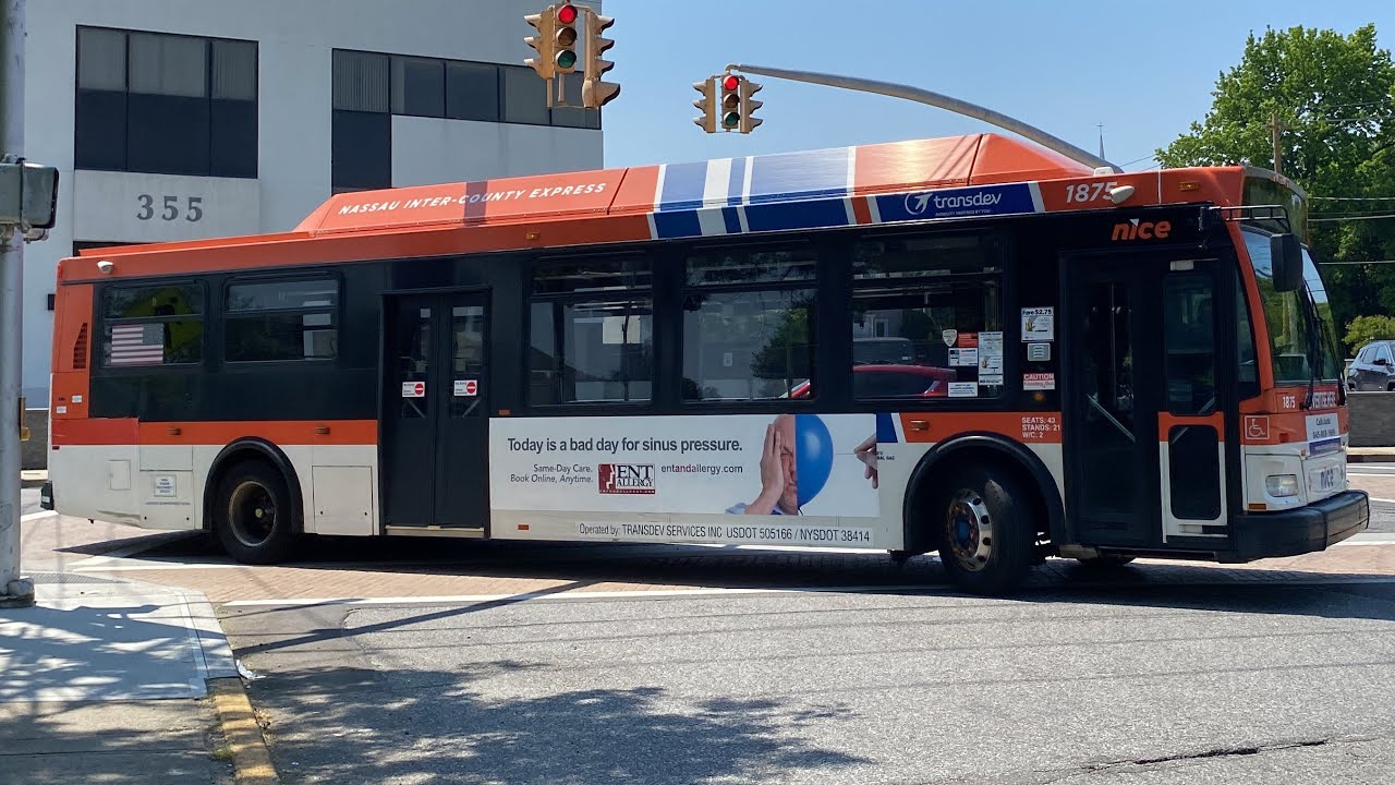 NICE Bus: 2012 Orion VII 3G CNG 1875 - YouTube