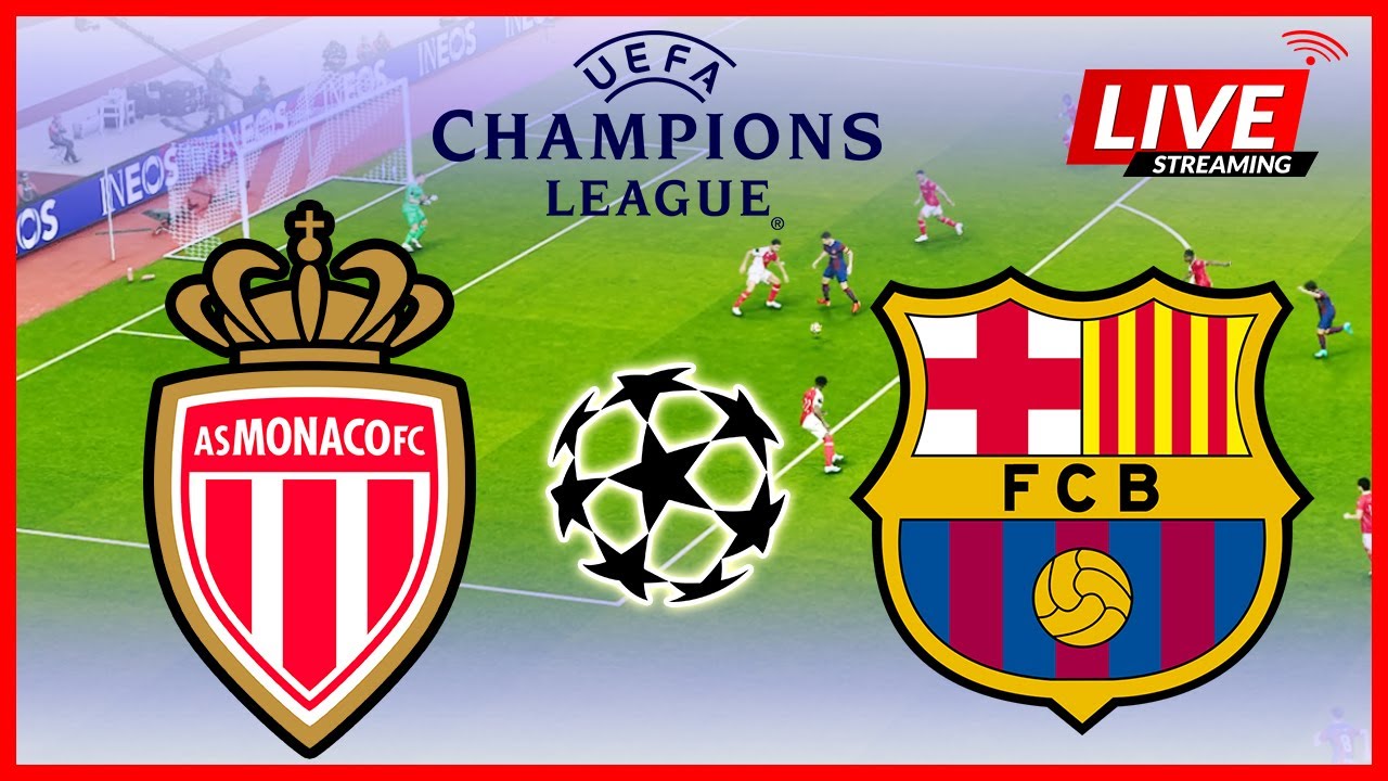 🔴 Monaco vs Barcelona | Red card turning point, shocking surprise ...