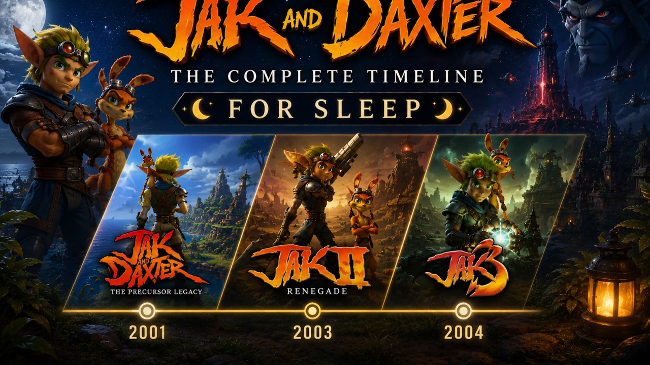The Entire Jak & Daxter Timeline To Fall Asleep To - YouTube