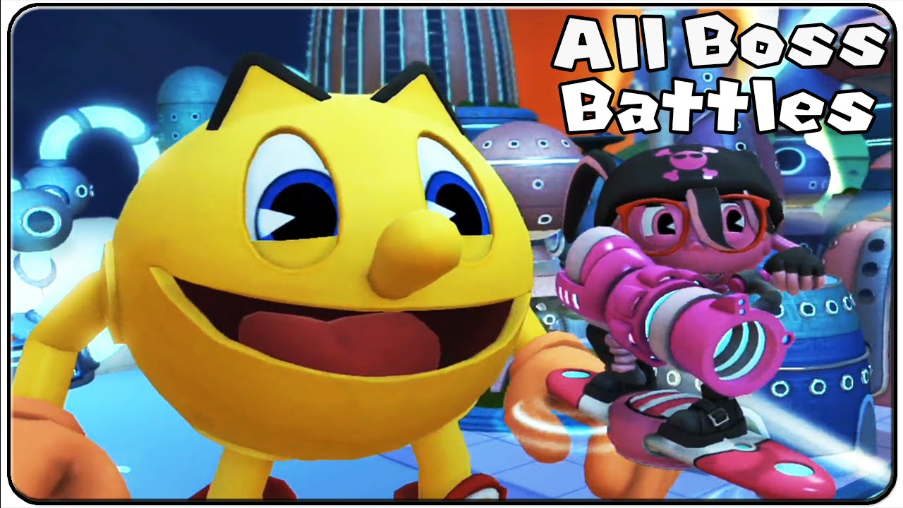Pacman and the Ghostly Adventures 2 All Bosses - YouTube