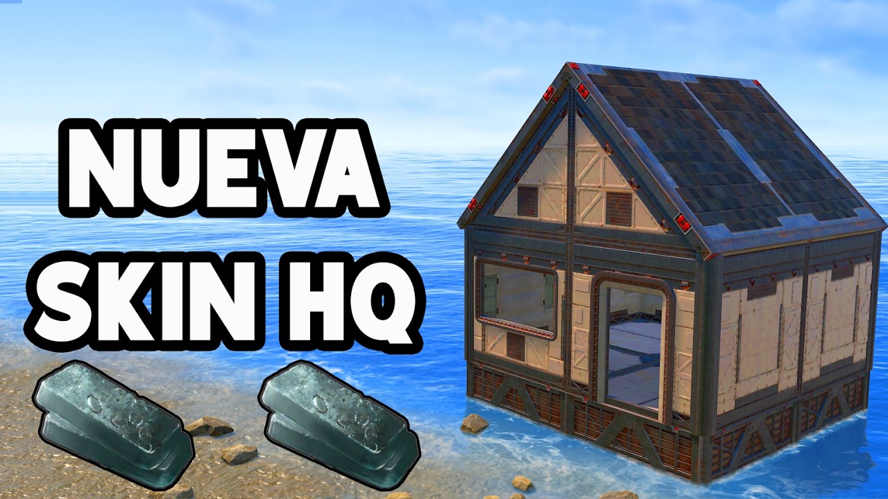 🚀NUEVA SKIN HQ🚀 | SPACE STATION | RUST UPDATE DICIEMBRE 2025 - YouTube