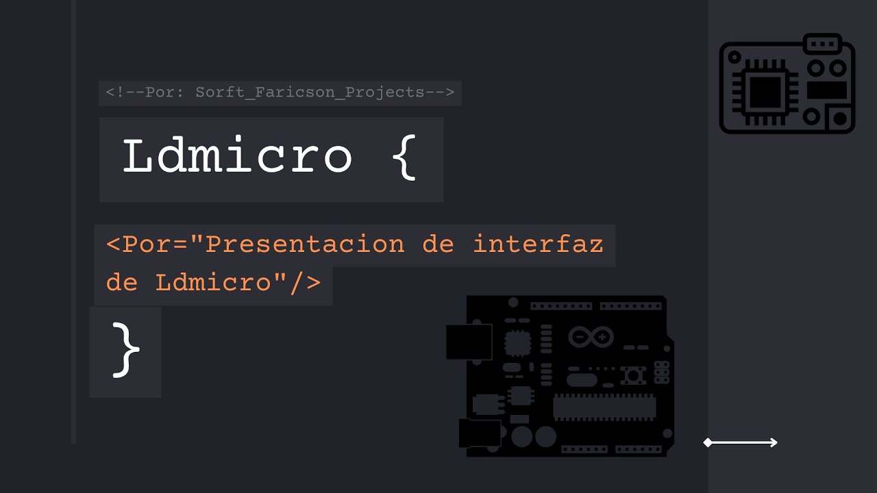 1. Presentación de la interfaz de Ldmicro - YouTube
