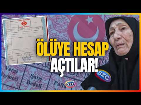 İstanbul'un Göbeğinde Büyük Vurgun! Ölünün Adına Hesap Açıp Tapu Devri Yaptılar! Yüzyılın Rant Oyunu