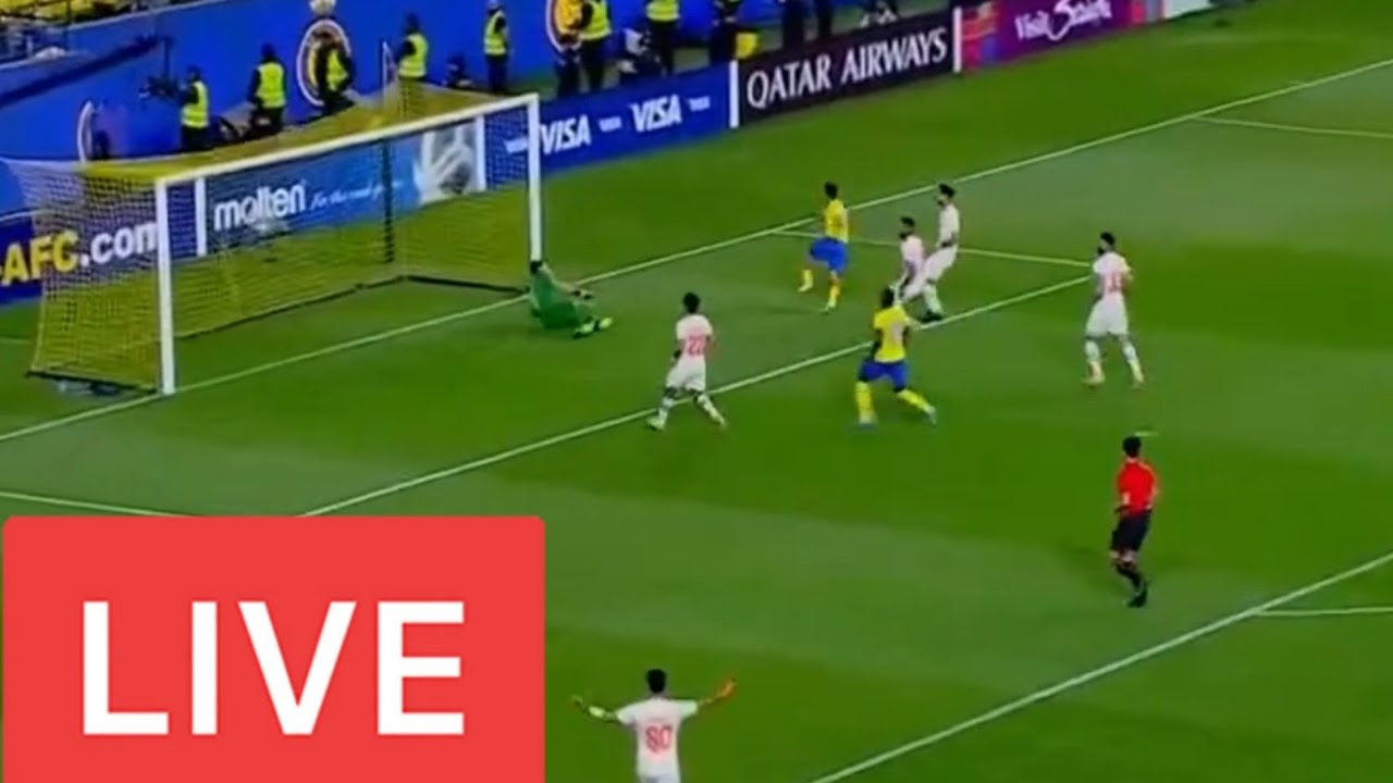 رد فعل علي الشوط الثاني في مباراة النصر والفيحاء في دوري ابطال اسيا بث