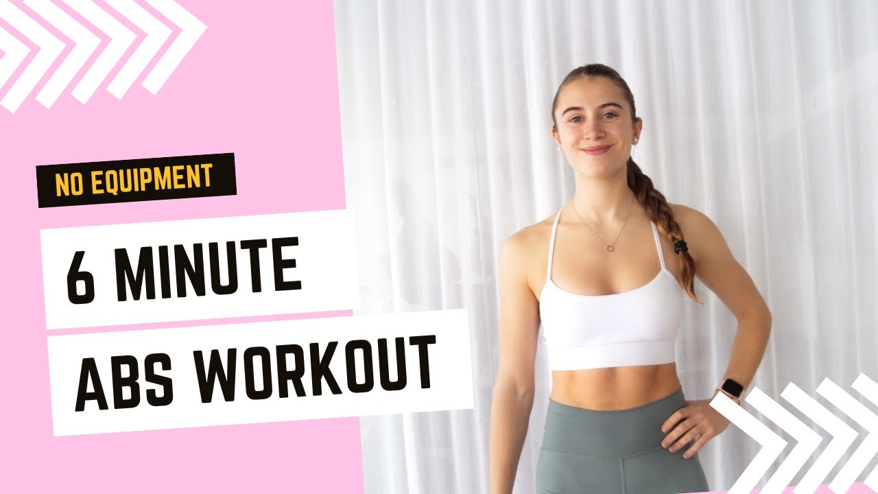 6 MINUTE INTERMEDIATE ABS WORKOUT (BURNING ABS) // NO EQUIPEMENT ...