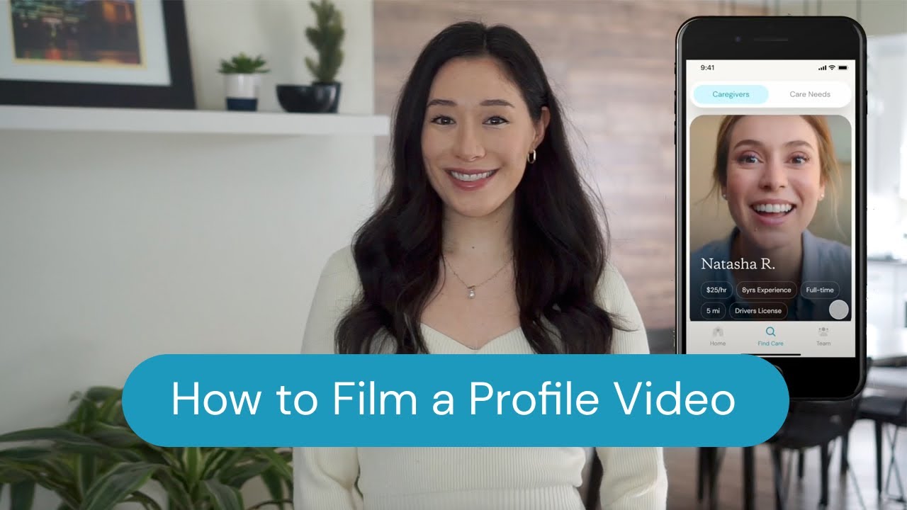How to Film a Profile Video on the Helper App | Caregiver Tips - YouTube