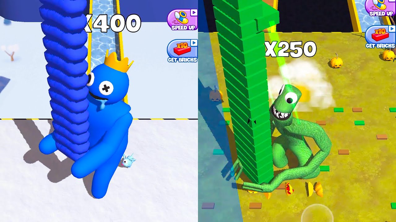 Rainbow Bridge Race GamePlay - iOS, Android Part 1 - YouTube