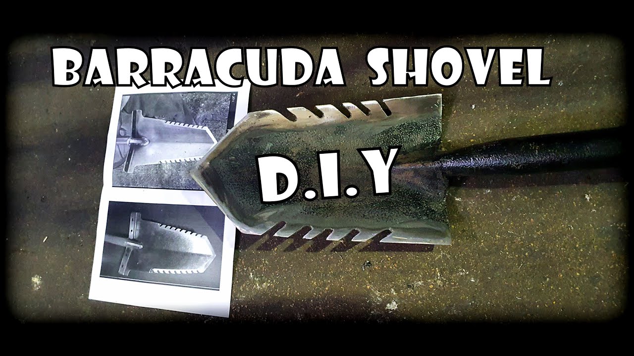 USING MY NEW HOME MADE SHOVEL - YouTube