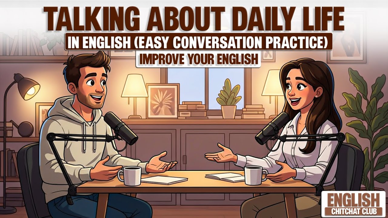 Talk About Daily Life in English | Easy Conversation for Beginners ...