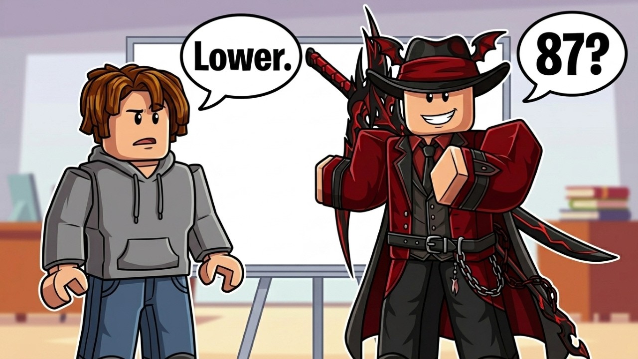 Playing Roblox guess the number - YouTube