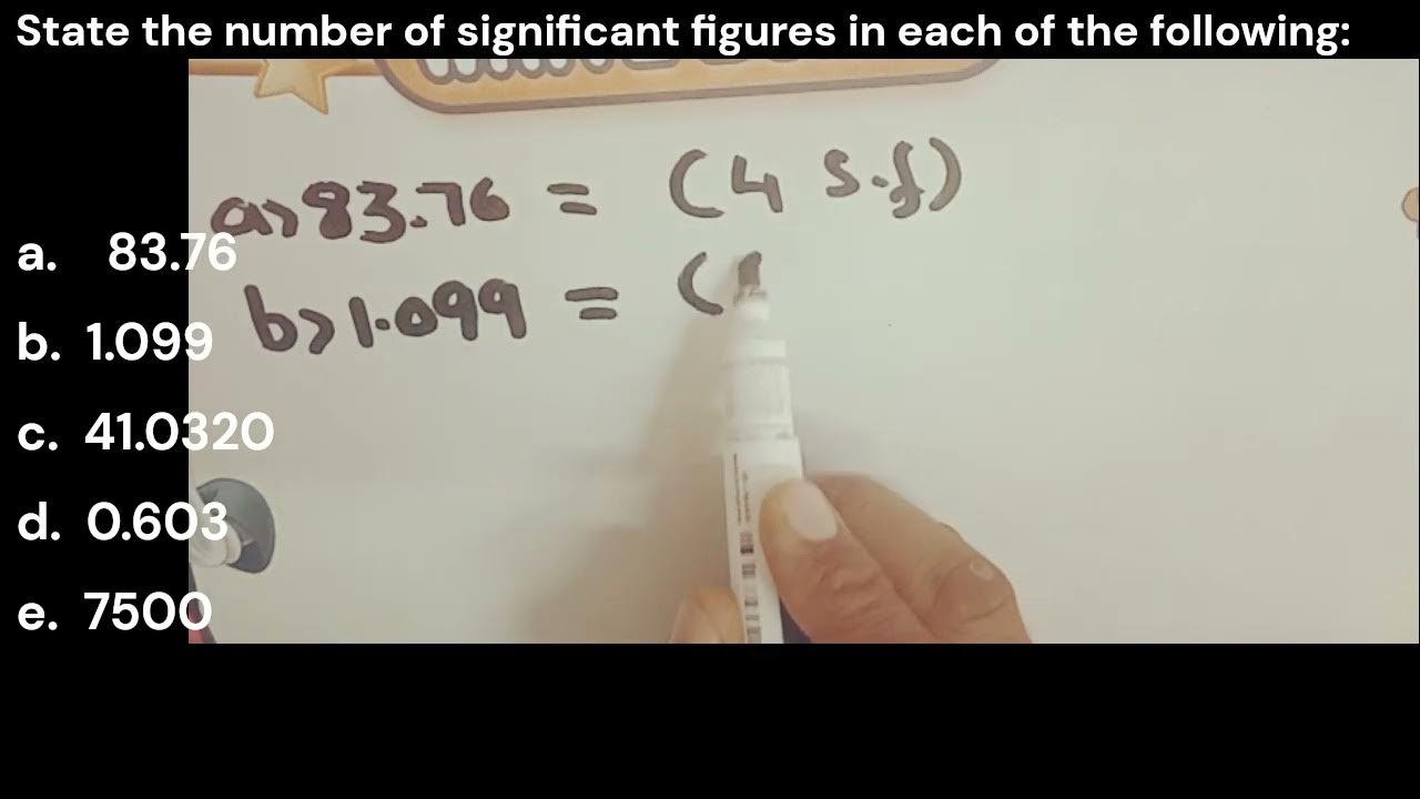 How to count Significant Figures in any number - YouTube