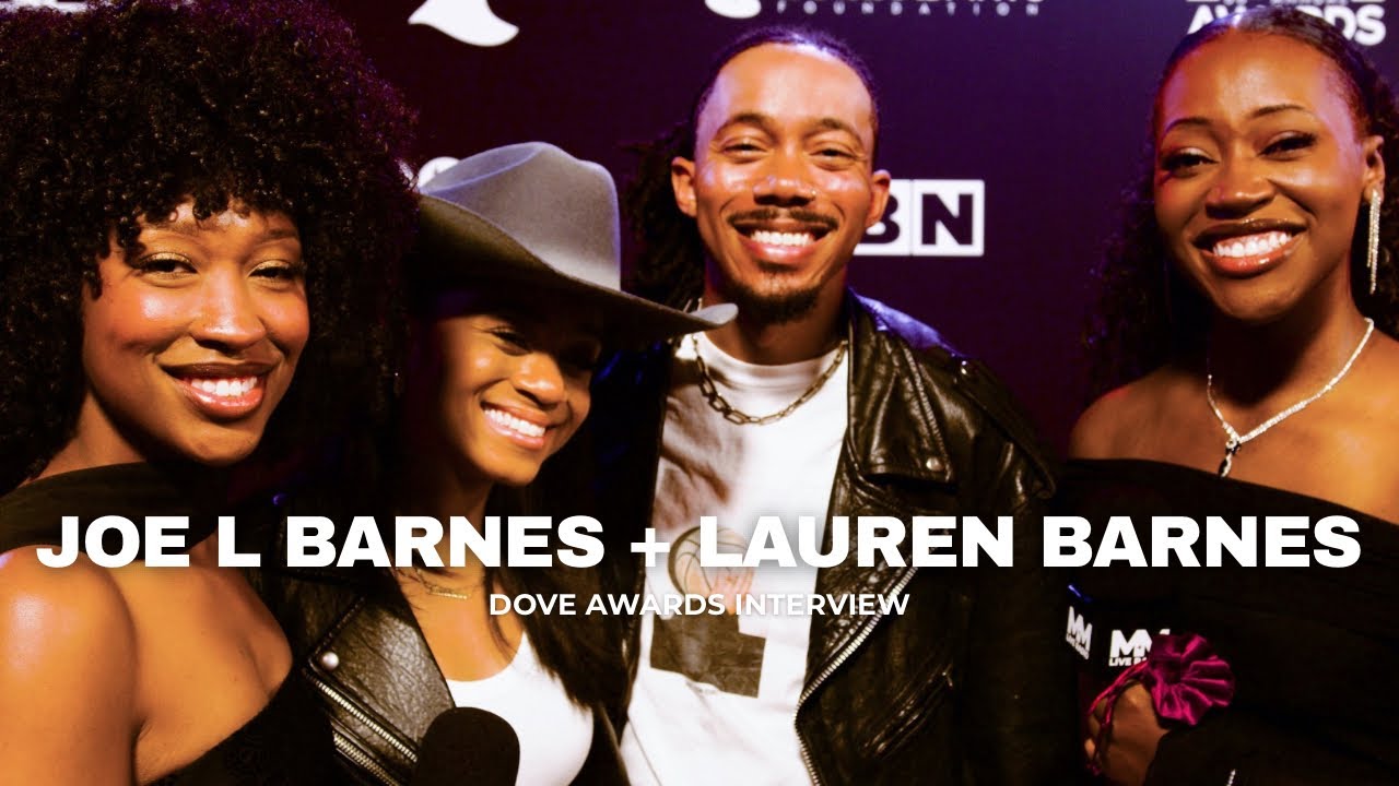 Joe L Barnes & Lauren Barnes| 56th Annual GMA Dove Awards | M&M Live ...