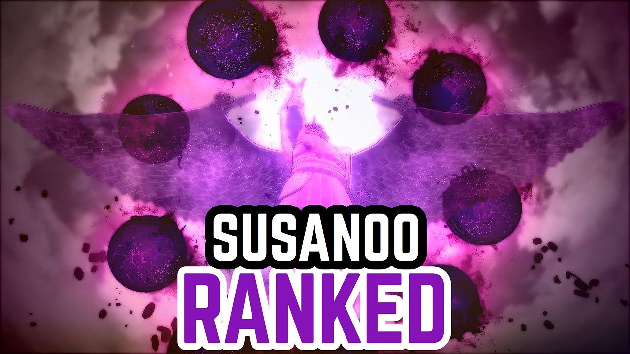 SUSANOO RANKED - AnimeScale Power Levels - YouTube