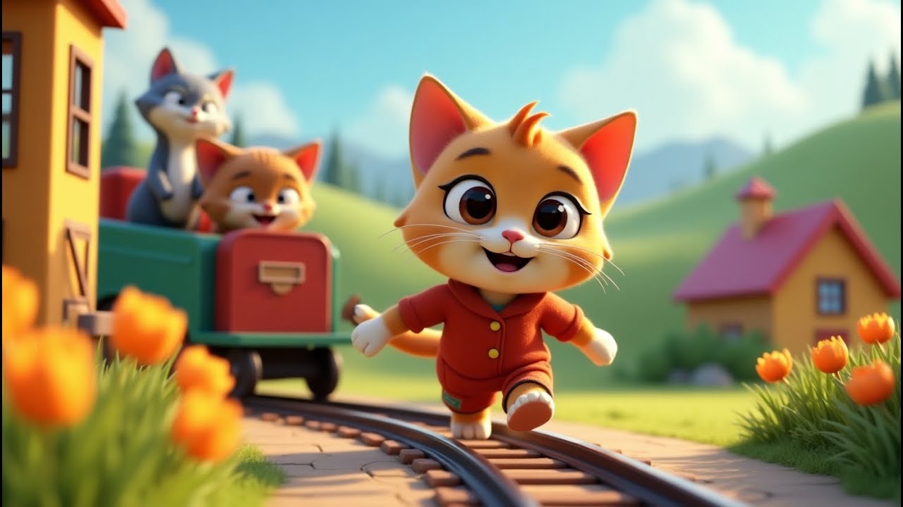 ABC Animals Train | Popular Nursery Rhyme - YouTube