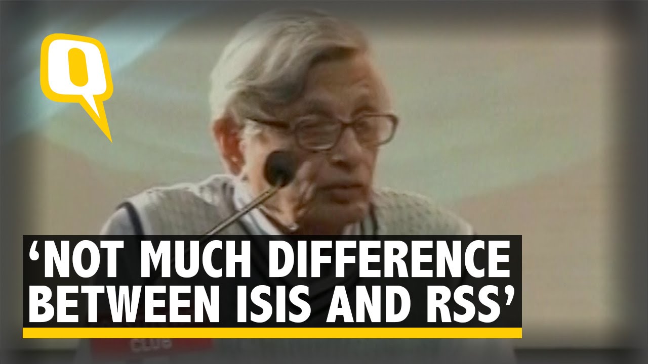 Not Much Difference Between ISIS and RSS in Terms of Intellect: Irfan ...