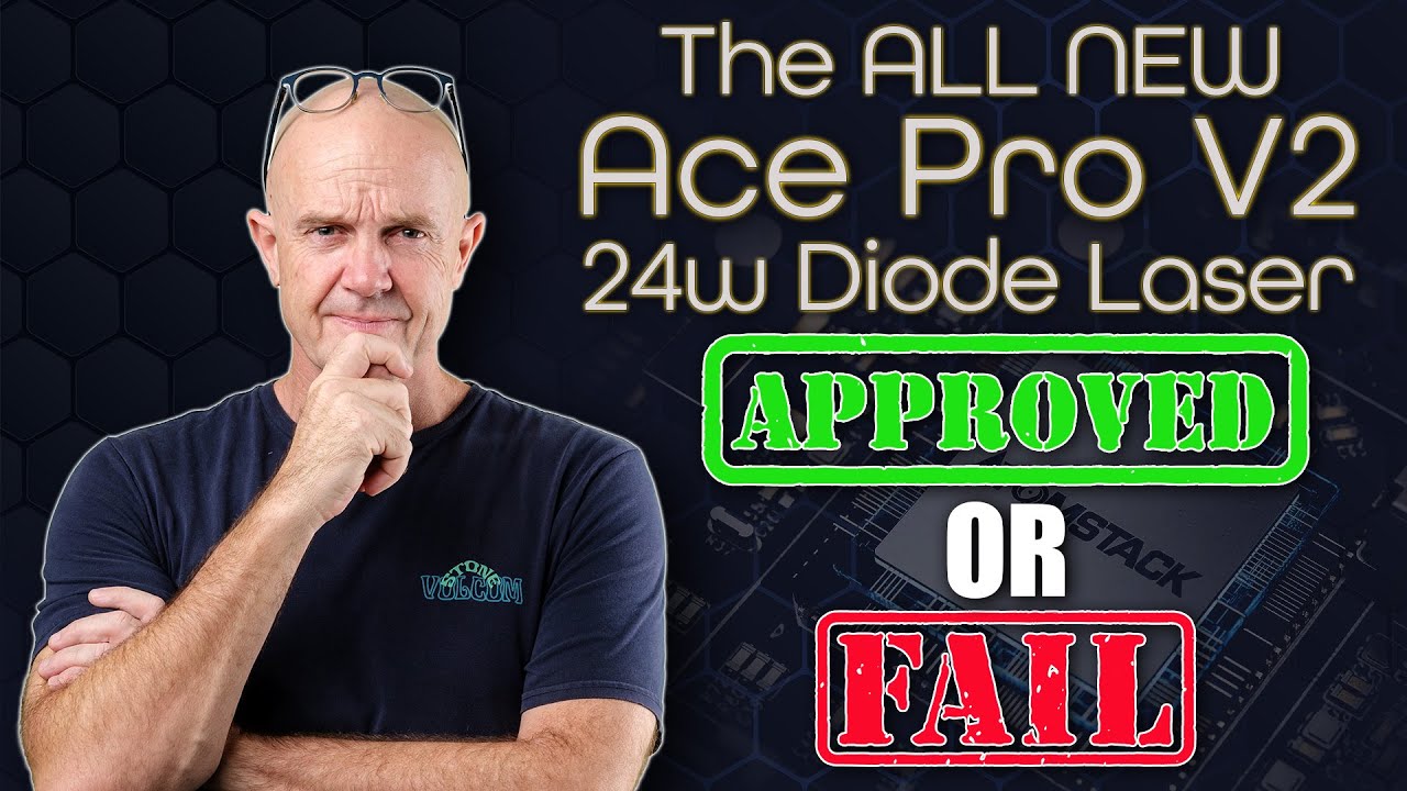 ALL NEW - Atomstack Ace Pro V2 - BEST 24W BUDGET DIODE LASER??? - YouTube