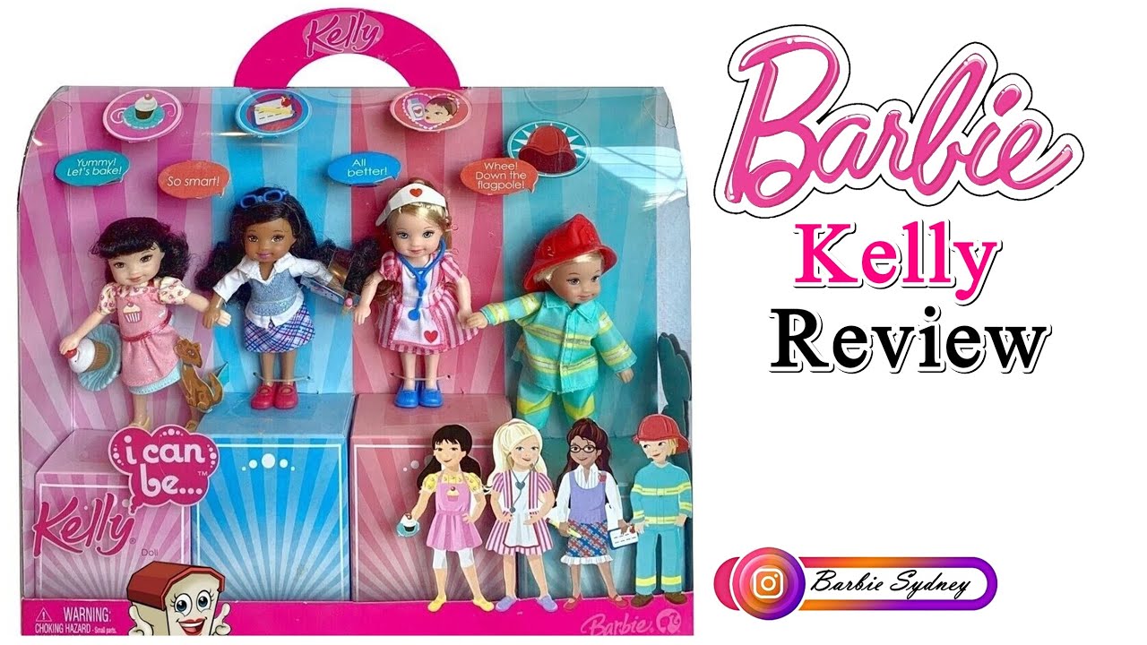 Barbie Kelly I CAN BE review Barbie Jadul || Barbie Imut by Barbie ...