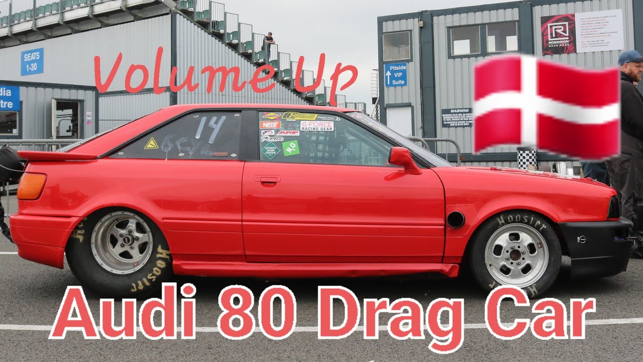 Turbocharged Audi 80 Drag Car - YouTube