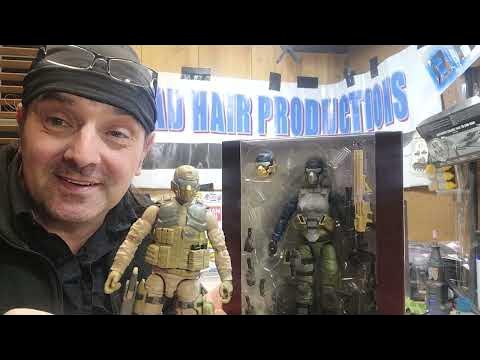 1/12 Custom Action Force Desert Steel Brigade Commander Action Figure - YouTube