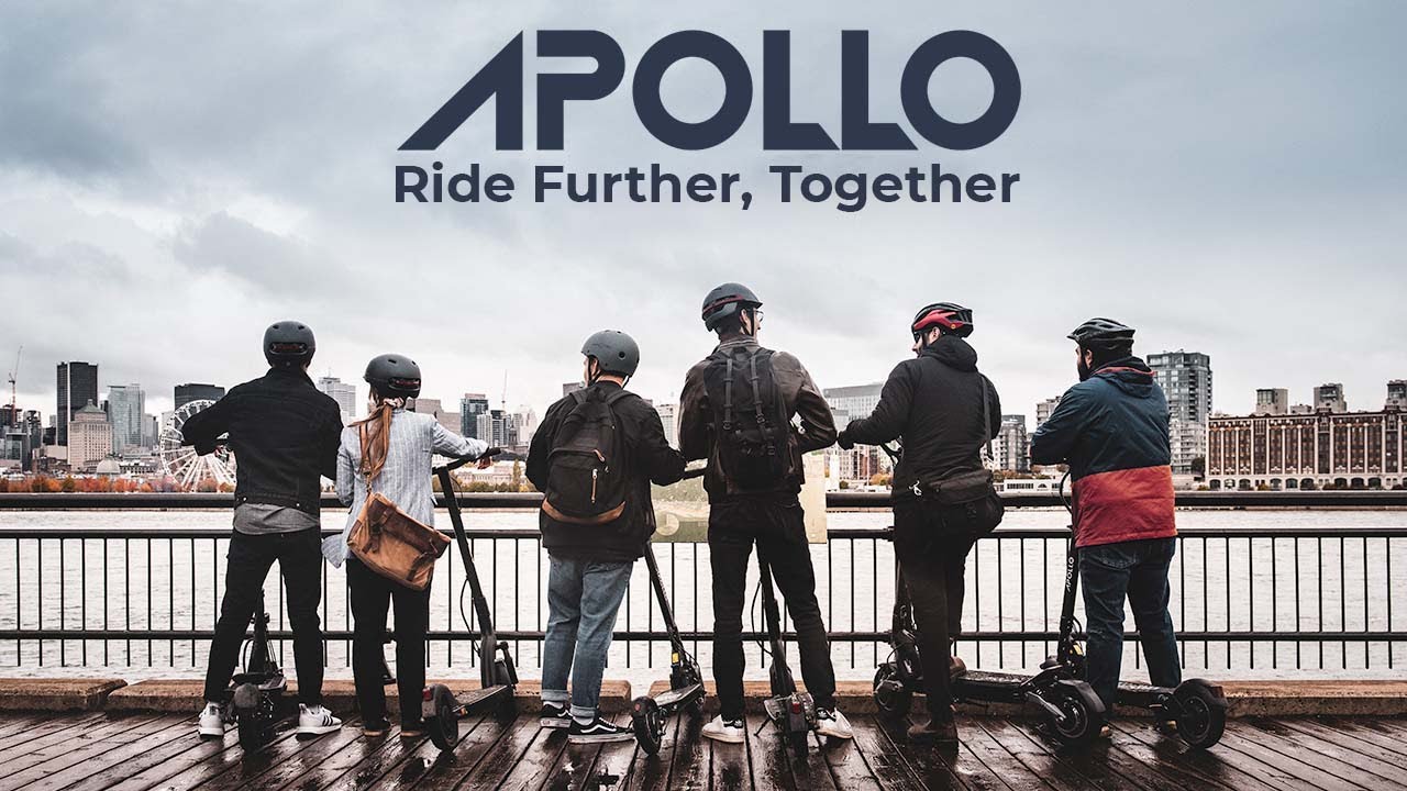 Ride Further, Together with Apollo Scooters - YouTube