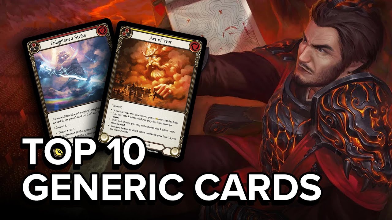 Top 10 Generic Cards for All Flesh and Blood Players - YouTube