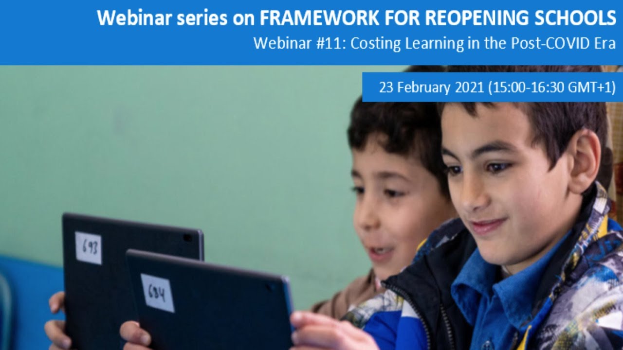 Webinar #11: Joint UNESCO-UNICEF-World Bank webinar series on the ...