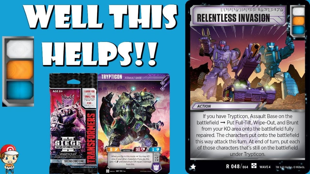 Awesome New Transformers Card Has THREE Battle Icons and Loves ...