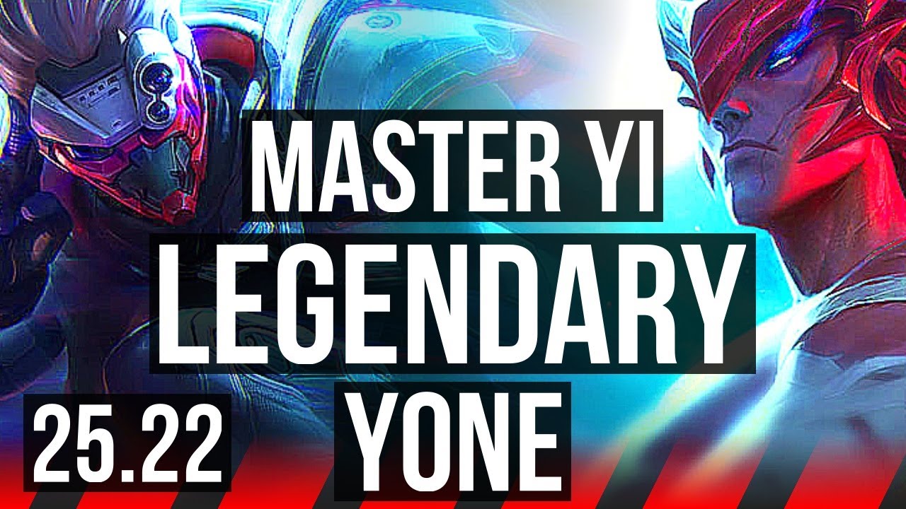 MASTER YI vs YONE (TOP) | Quadra, Legendary | KR Master | 25.22 - YouTube