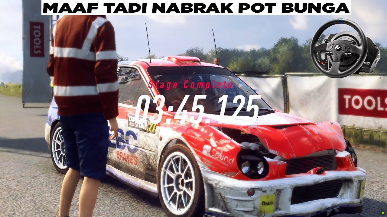 Enak Sih Ini Steer Thrustmaster T300 RS GT, Tapi Takdir Pada Mobilku ...