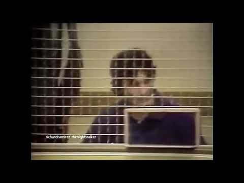 A rare footage of richard ramirez the night stalker - YouTube