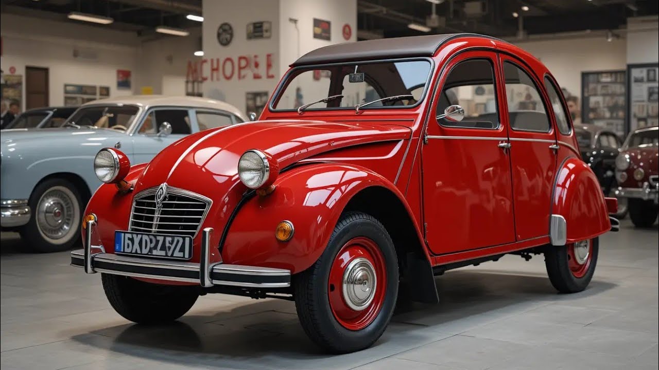 “1947 Citroën 2CV Red | Legendary Classic Car That Changed French ...