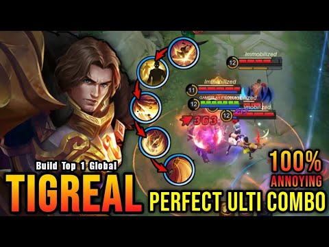 Tigreal Best Build And Emblem 2024 | Tigreal Damage Build 2024 (part 24 ...