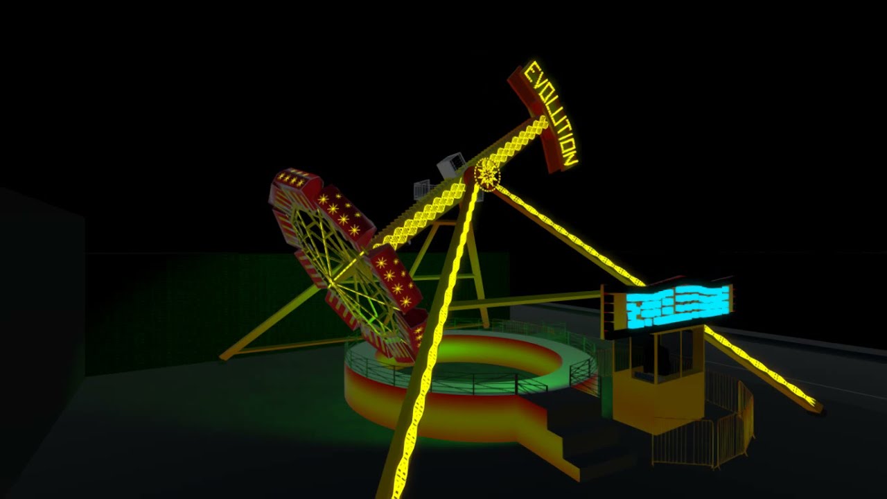 Ride Evolution | Parque de Diversões - Simulador - YouTube