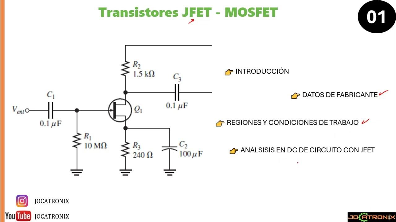 Clase1 Introducción a los Amplificadores JFET - YouTube