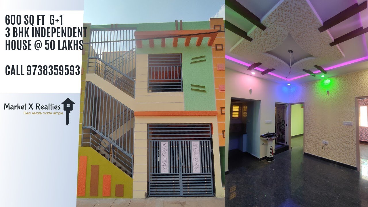 Independent House for sale in Bangalore | 600 Sqft | 50 Lakhs | North ...