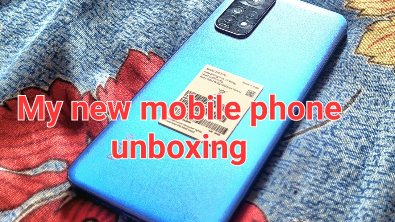 My new mobile phone unboxing - YouTube