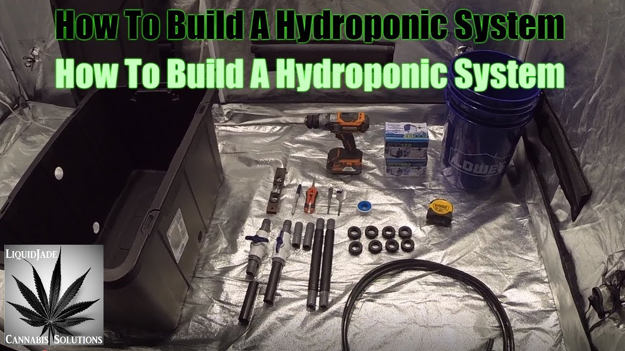 How To Build A Hydroponic System - YouTube